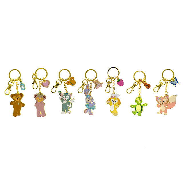 HKDL - Duffy and Friends Keychain Set – CastlePlanetHK