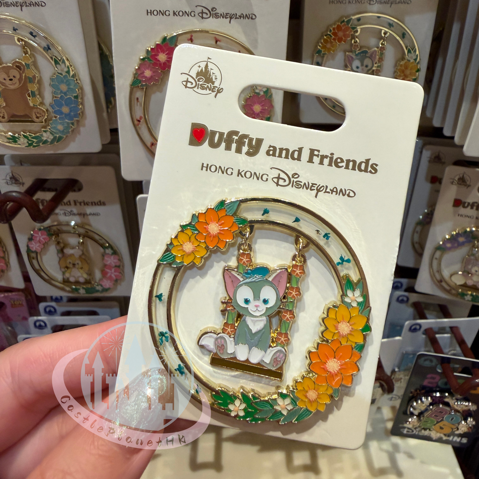 "Pre-Order" HKDL - Gelatoni Pin, Duffy and Friends Wreath Series ...