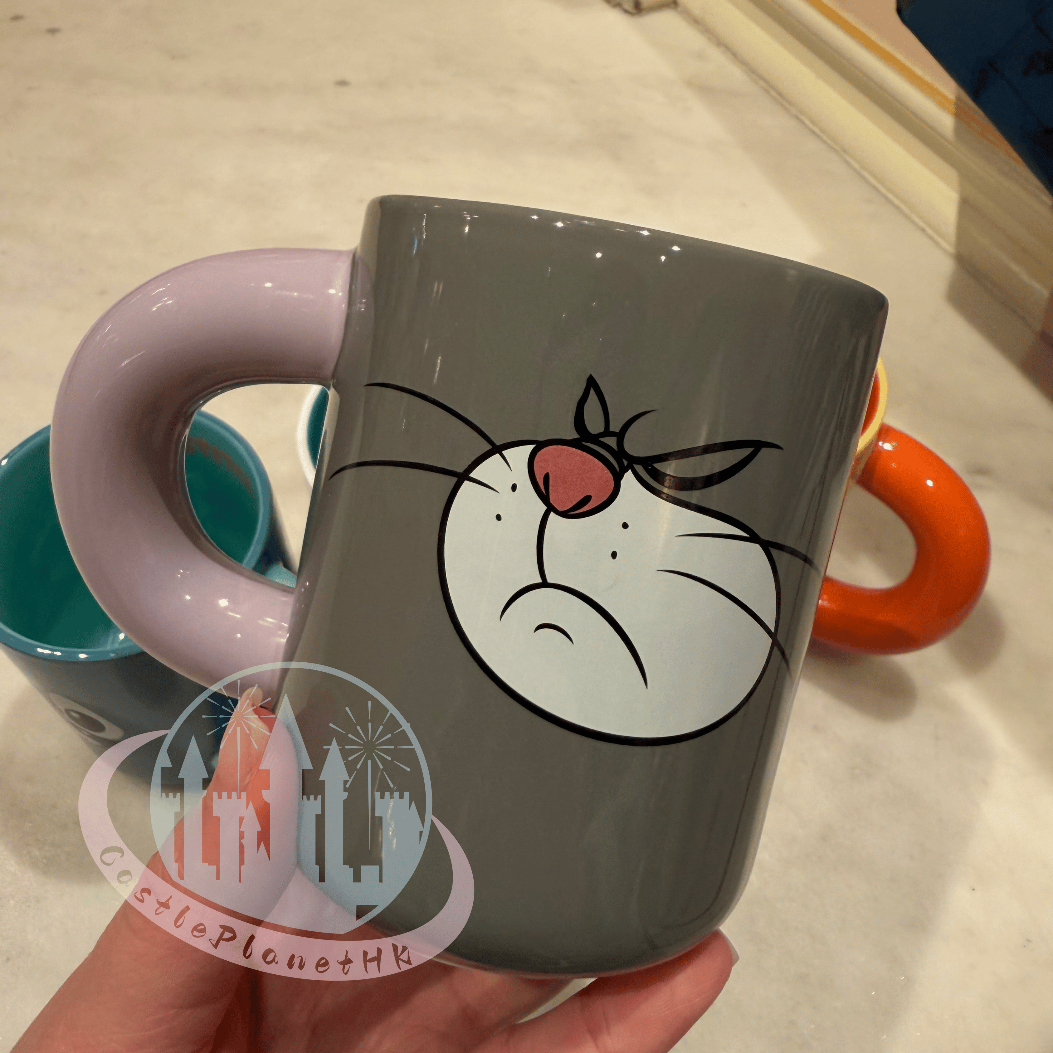“Pre-order” HKDL - Lucifer Character Face Ceramic Mugs – CastlePlanetHK