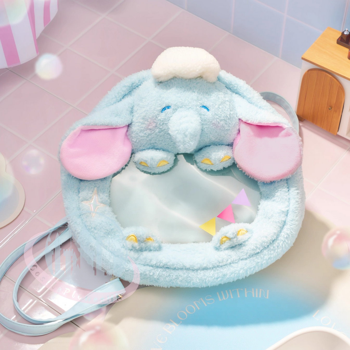 "Pre-Order" SHDS - Dumbo Plush Backpack, Dumbo Bath Series – CastlePlanetHK