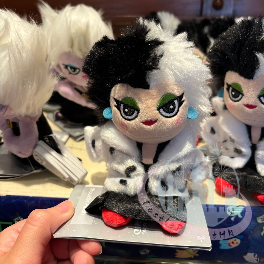 HKDL - Cruella De Vil Shoulder Pal Plush, 101 Dalmatians (Halloween 20 ...