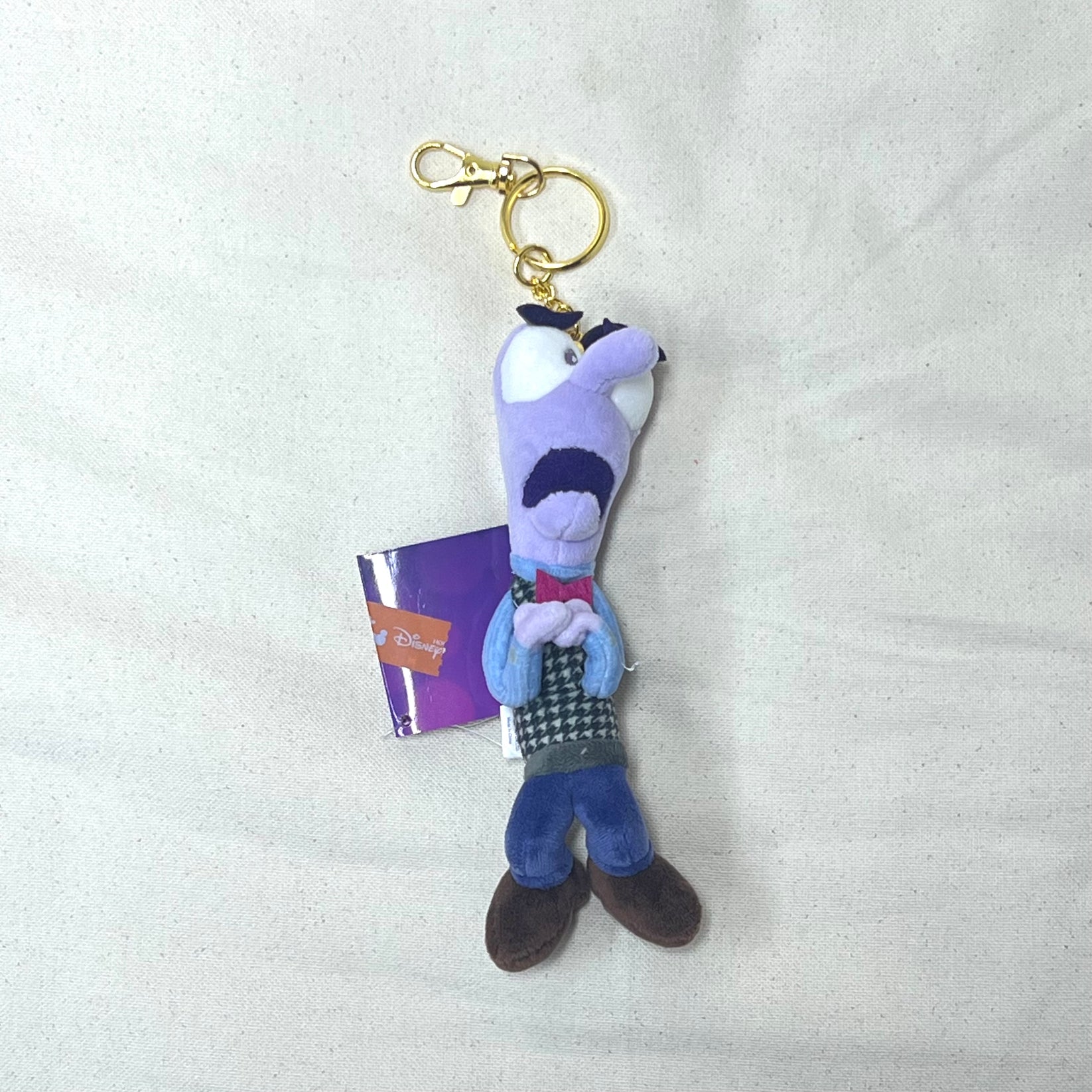 HKDL - FEAR Plush Keychain (Inside Out 2)【Ready Stock】 – CastlePlanetHK