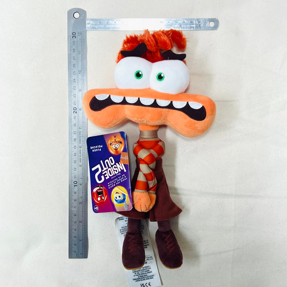 HKDL - Anxiety Small Plush 12" – Pixar Plush - Inside Out 2【Ready Stoc ...