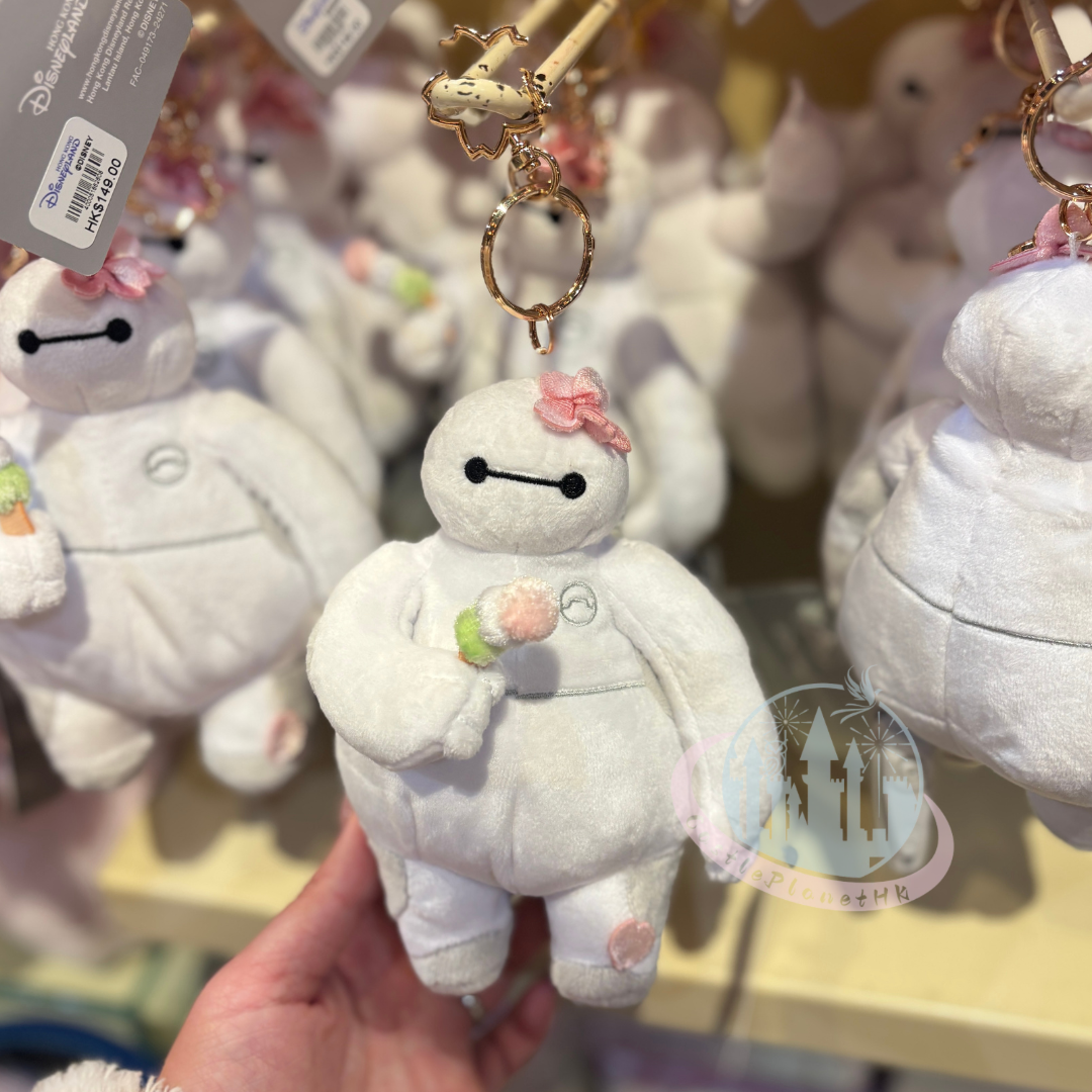 "Pre-Order" HKDL - Baymax Plush Keychain With No Pearl (SAKURA 2025 ...