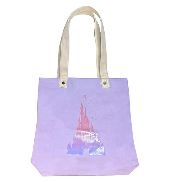 "Pre-Order" HKDL - Castle Mini Tote bag, Hong Kong Disneyland Skyline ...