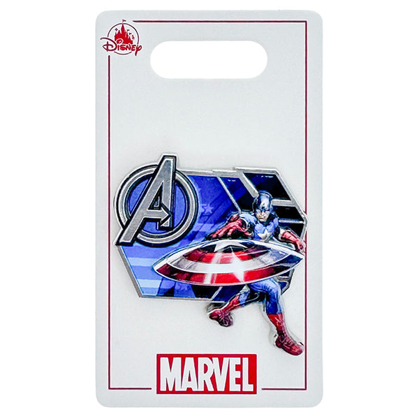 "Pre-Order" HKDL - Captain America Pin, Marvel – CastlePlanetHK